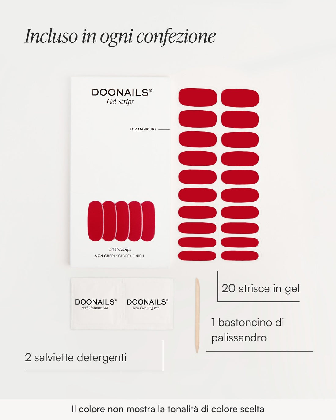 Strisce Gel Sunset Coral: Energia e Stile per le Tue Unghie - Doonails
